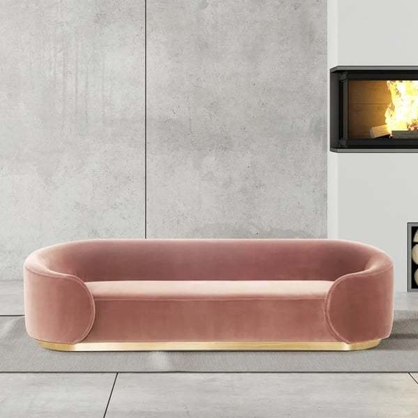Quality Customizable Size Modern Design Style Velvet Sofa Set with Sectional Upholstery for sale
