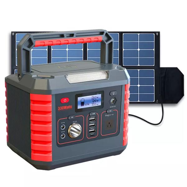 Quality LiFePO4 MPPT Portable Solar Power Station , 3.7V Outdoor Mobile Power Supply for sale