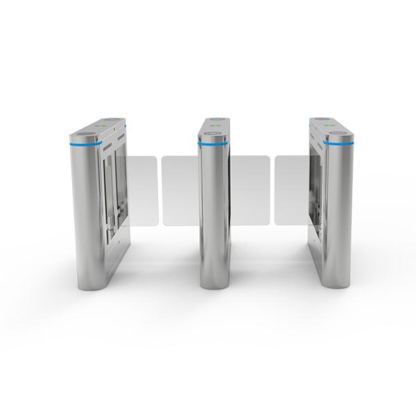 Quality Optical Metal Swing Barrier Turnstile AC220V / 110V 1 Year Warranty for sale