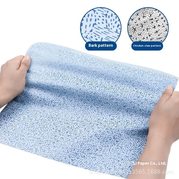 Quality Large Blue Microfiber Oil-Absorbing Wipes with 30% Discount for Kitchen and Auto Industry for sale