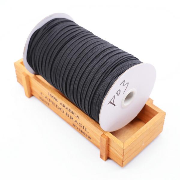 Quality 20KJ94 Coated Mask Elastic Macrame Cord Rope for sale