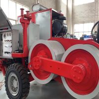 Quality 380KN 4&6-Bundle Conductor Hydraulic Cable Puller Stringing Equipment for sale