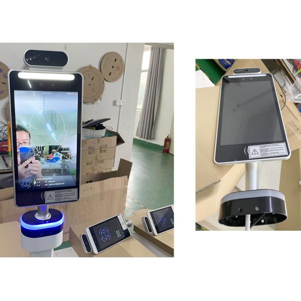 Quality 0.6M Face Detection Biometric Machine IC ID Card Reader Sensor Thermal Scanner for sale