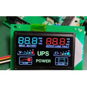 Quality 2.4 inch VA LCD Module Customized COB LCM AIP31621E Driver White Backlight UPS for sale