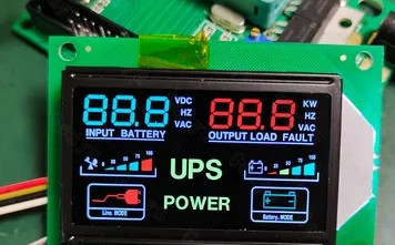 Quality 2.4 inch VA LCD Module Customized COB LCM AIP31621E Driver White Backlight UPS for sale