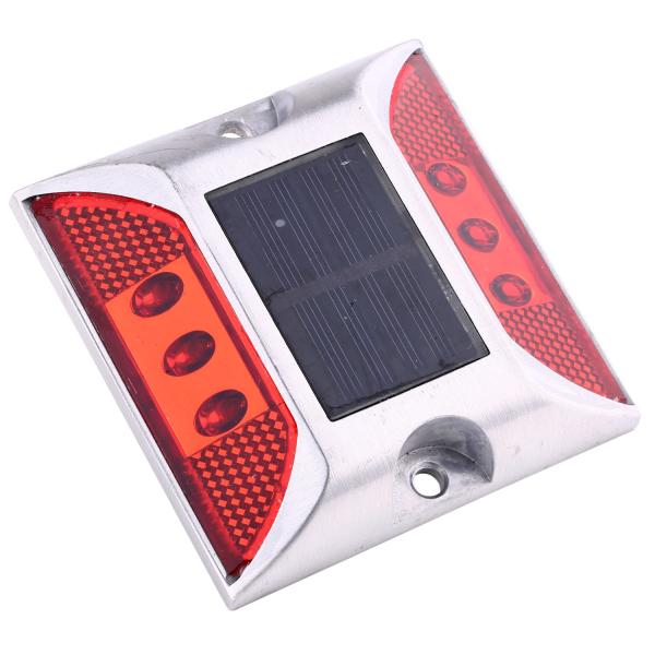 Quality UV Resistance Flashing 105mm 8000mcd Solar LED Road Studs With Stem for sale