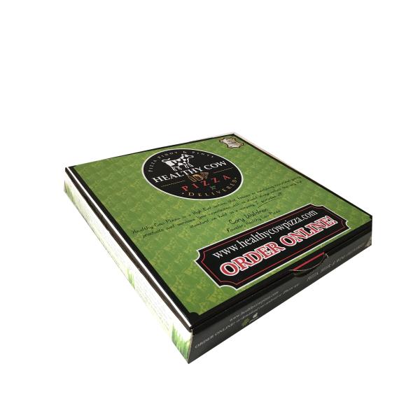 Quality Corrugated Board Frozen Pizza Box For Simple And Convenient Food Packaging for sale