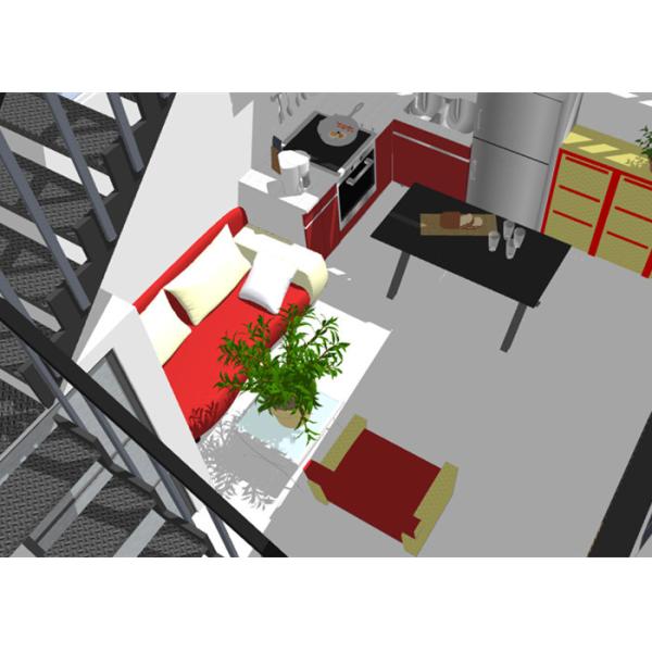 Quality Prefab Steel Structure Villa Duplex Lightweight Steel Frame House Galvanized for sale
