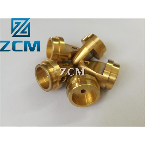 Quality 187mm Length Brass CNC Machining for sale
