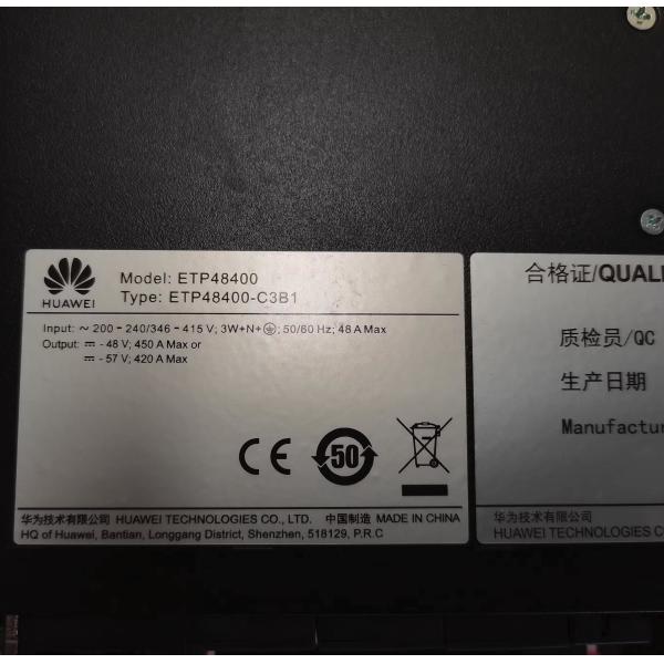 Quality Huawei ETP48400-C3B1 Embedded Switching Power Supply 48V400A Rectifier for sale