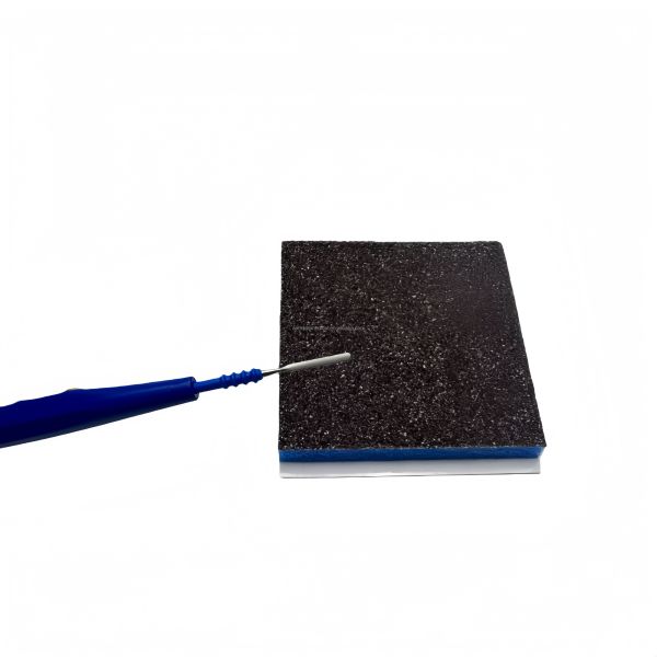 Quality Manual Power Source Blue Plastic Electrosurgical Instrument Surgical Cautery Tip Cleaner for sale