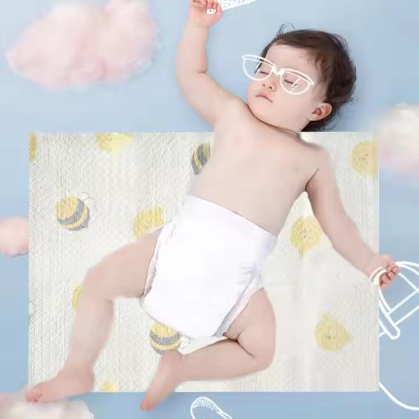 Quality Waterproof Disposable Diaper Mat Portable Biodegradable For Baby for sale