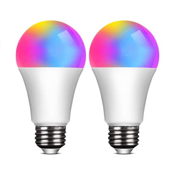 Quality 7w Wi-fi Tuya Led A Bulbs Rgbw Color Changing Led Bulb Light E27 Auto Led Wifi Smart Bulbs for Hotel for sale