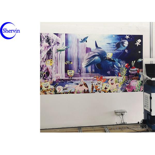 Quality 4 Nozzle SSV-S4 TECO Motor Vertical Wall Printer for sale