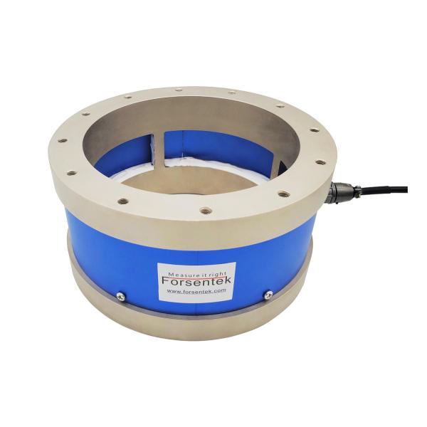 Quality Flange to flange torque transducer Big through hole reaction torque meter for sale