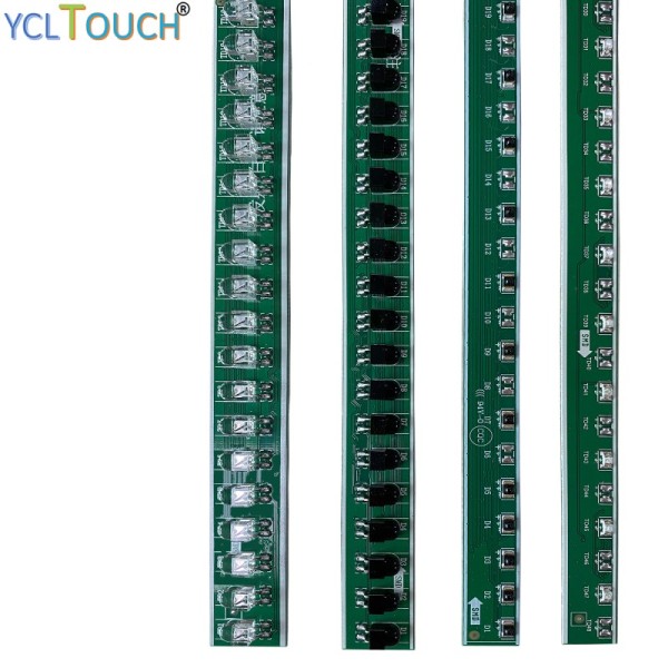 Quality Finger Touch Screen Components PCBA Module Army Green Size Customized for sale