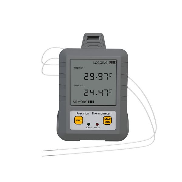 Quality Control High Precision K-Type -270-1372 Degree Electronic Digital Dual Channel Temperature Testing for sale