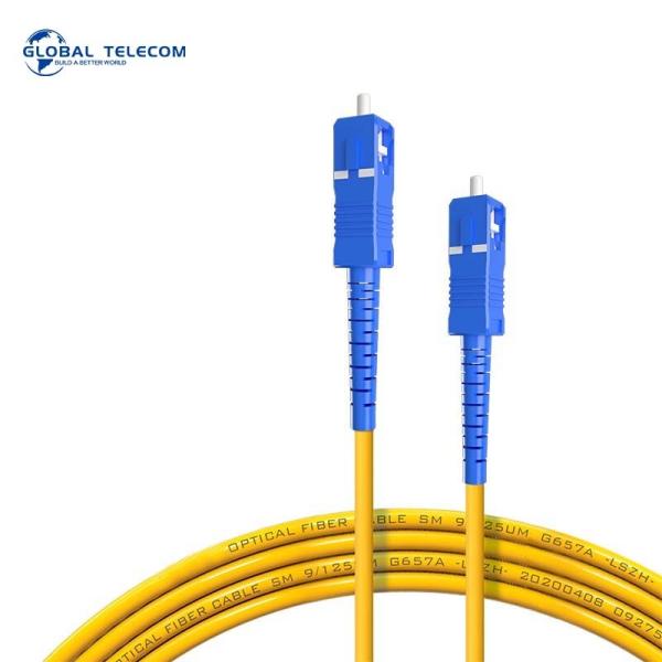 Quality single mode simplex Patch Cord SC UPC 1m 2m 3m G652D G657A for sale