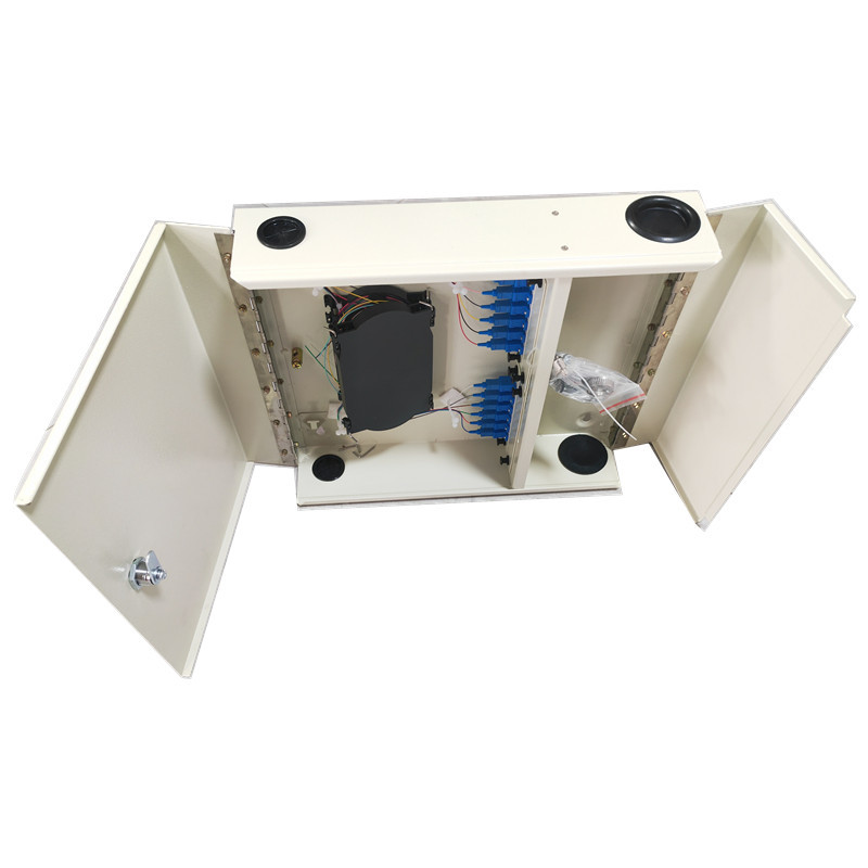 Quality OEM Wall Mount Splice Enclosure FTTH Fiber Termination Unit 48 Core for sale