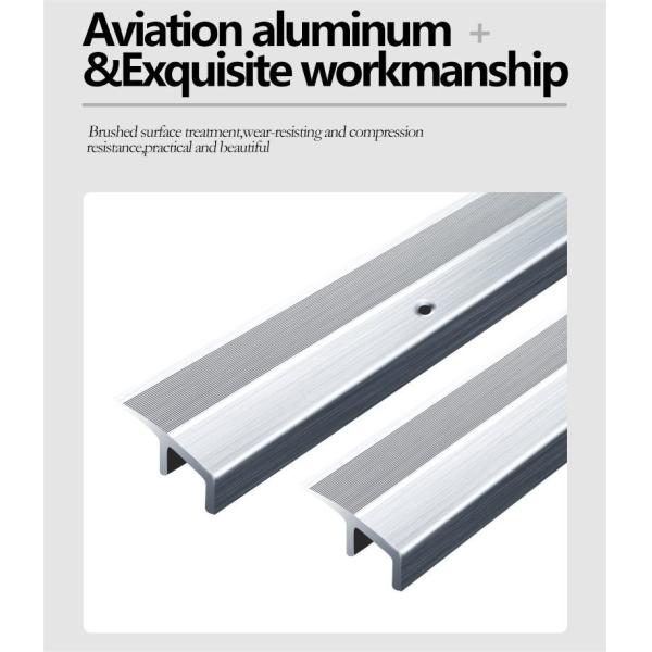 Quality Outside Aluminium Tile Strip Profile Corner Edge Tile Trim Decoration for sale