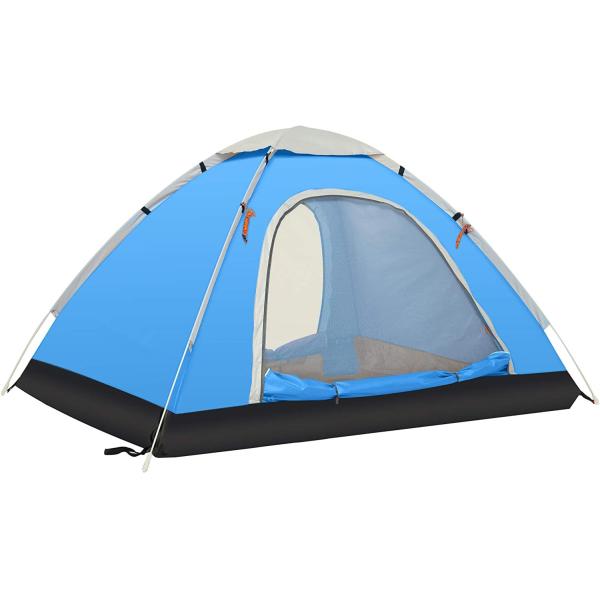 Quality 190T Polyester Pop Up Instant Lightweight Backpacking Tent for sale