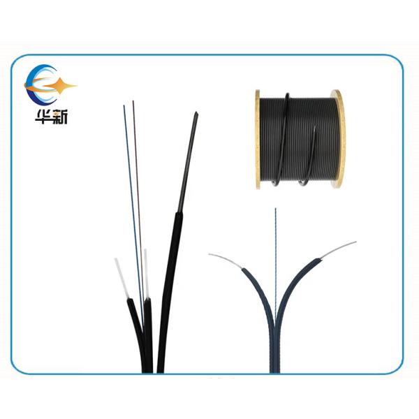 Quality 1 2 4 6 8 Core FTTH Fiber Optic Cable Communication Cable Indoor Outdoor Single for sale