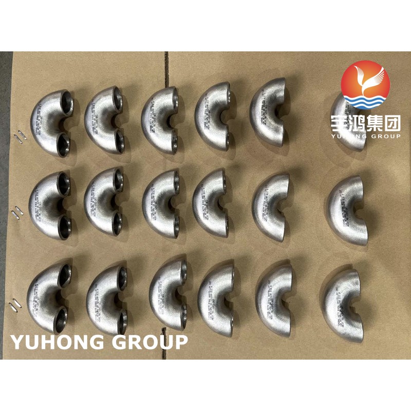 Quality Hastelloy C22 / N06022 180° LR Elbow | ASTM B366 Nickel Alloy Butt Weld Fitting for sale
