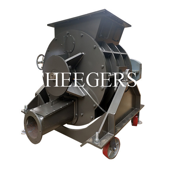 Quality 200 ton/h Blow Through Rotary Valve 0.08mm Chain Drive for sale