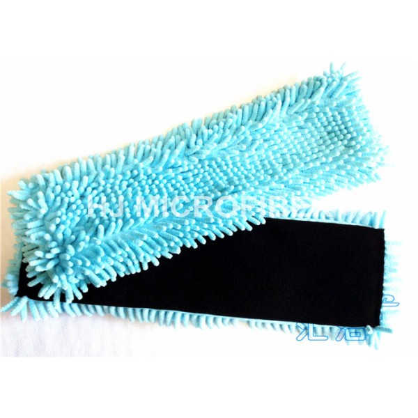 Quality Big Chenille Pocket Microfiber Dust Mop Pad Microfiber Cleaning Cloth for sale