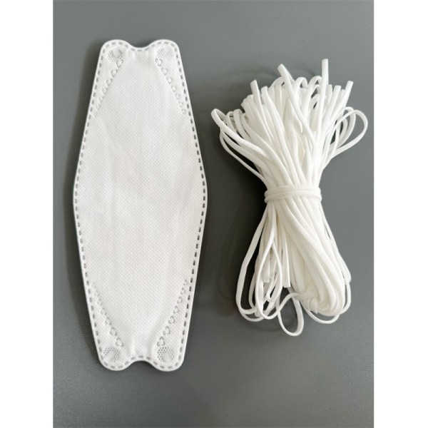 Quality 3.5mm Face Mask Elastic Ear Loop Polyester Spandex for sale