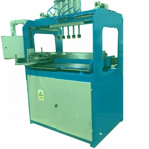 Quality Manual Radiator Plastic Tank Crimping Machine 850mm Max Core Size for sale