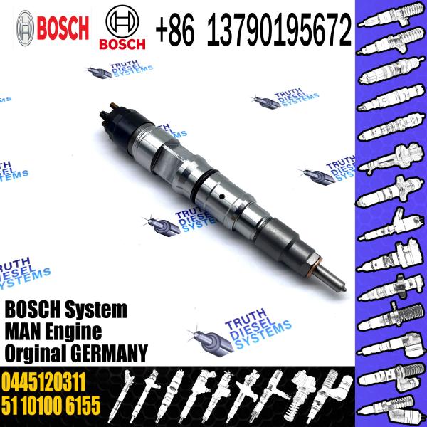 Quality Diesel Engine Fuel Injector 0445120281 0445120311 51101006155 51101006121 for sale