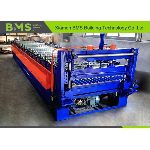Quality 8 Tons Corrugated Panel Roll Forming Machine With Taiwan Quality for sale