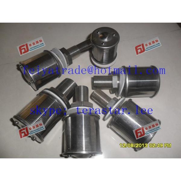 Quality 53MM WEDGE WIRE STRAINER NOZZLE, 45MM FILTER JOHNSON SREEN NOZZLE, 57MM STAINLESS STEEL FILTER NOZZLE for sale