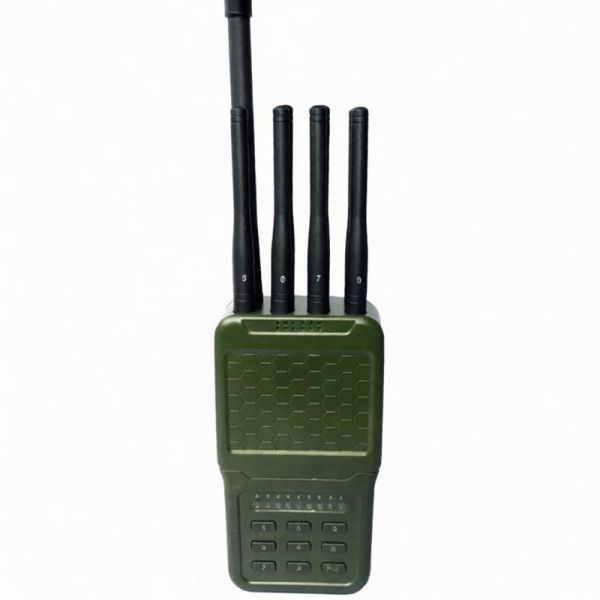 Quality Powerful Battery Anti Jamming Device , GPS Frequency Jammer Omni Directional Antenna for sale