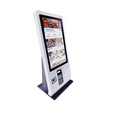 Quality 23.6 Inch Touch Screen Self Service Payment Kiosk With RK3399 2G RAM 16G ROM for sale