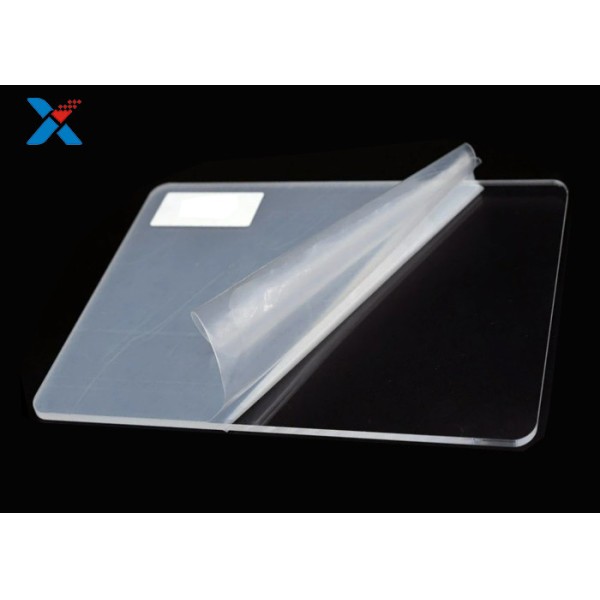 Quality Clear Perspex Cast Acrylic Light Guide Panel Laser Dot UV Printing for sale