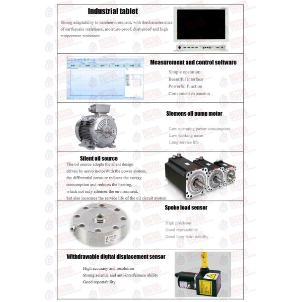Quality Steel Strand Uts Testing Machine 600KN Universal Tensile Strength Tester for sale