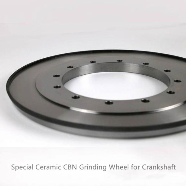 Quality 800mm Diamond CBN Grinding Wheel , Thrust Surface Crankshaft Grinding Wheel for sale