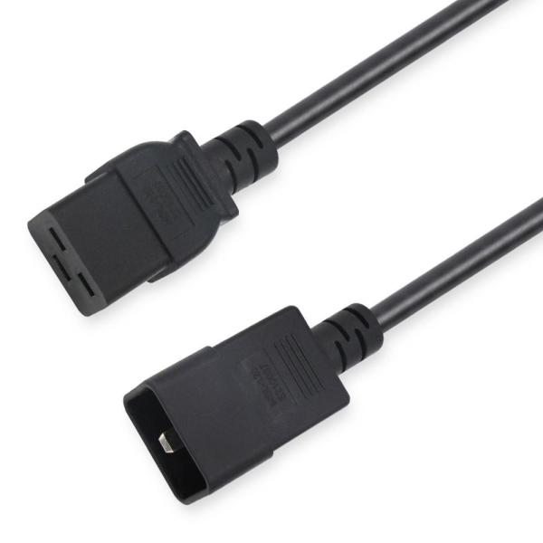 Quality IEC C19 to C20 Power Cord 1.5m PVC Jacket 220V EU Plug for sale
