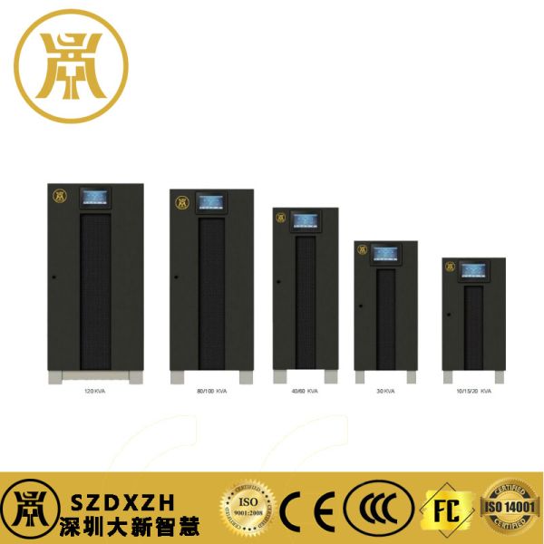 Quality 3 Phase Pure Sine Wave UPS 50 / 60Hz Double Conversion Online UPS With Thyristor for sale