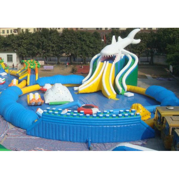 Quality Commercial Inflatable Water Parks for sale