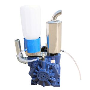 Quality 220V 90Kpa Rotary Vane Vacuum Pump switch belt drive for sale
