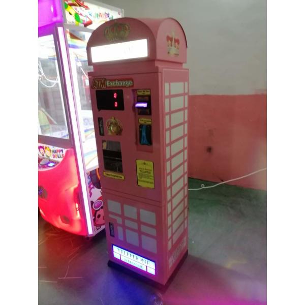 Quality Automatic bill exchange arcade game token ATM coin exchange machine automatic for sale
