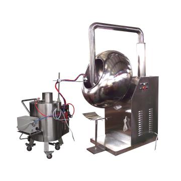 Chocolate Ball Simple Film Coating Machine , Automatic Tablet Coating Machine