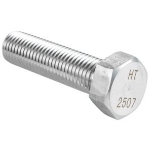 Quality Super Duplex Stainless S32750 2507 Hex Head Bolts For Chemical Industry for sale