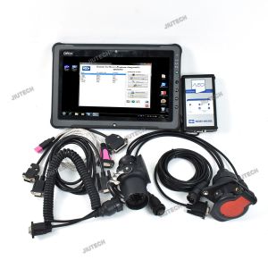 Quality 2024 Truck Trailer Brake Diagnostic Tool for KNORR-BREMSE Diagnostic Kit Knorr NEO UDIF Interface+Getac F110 Tablet for sale