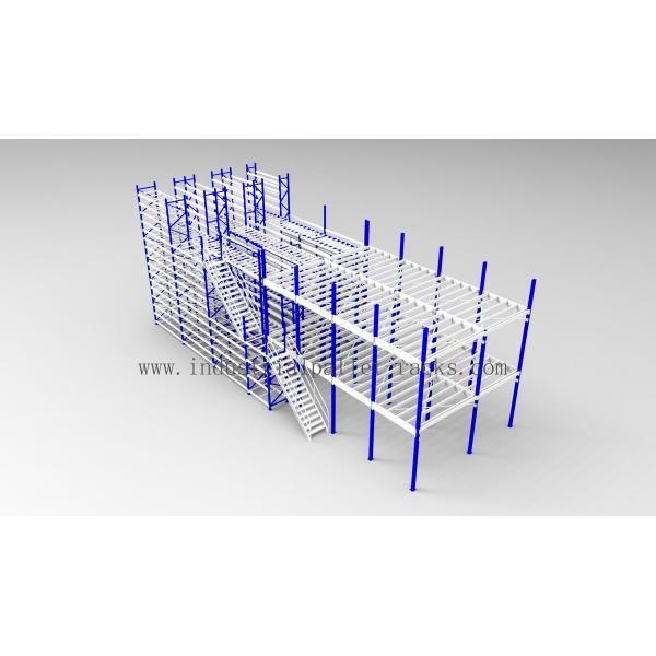 Quality Ground + Two Flooring Shelving With Mezzanine Floors for sale