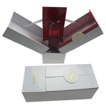 Quality WP Perfume Gift Packing white art paper C2S Custmized Shape for sale