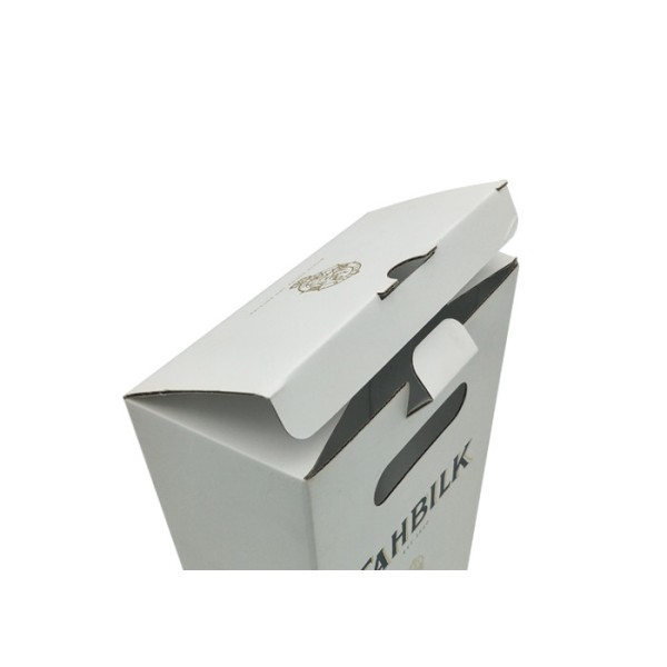 Quality Customized Corrugated Cardboard Shipping Boxes With Window , White for sale